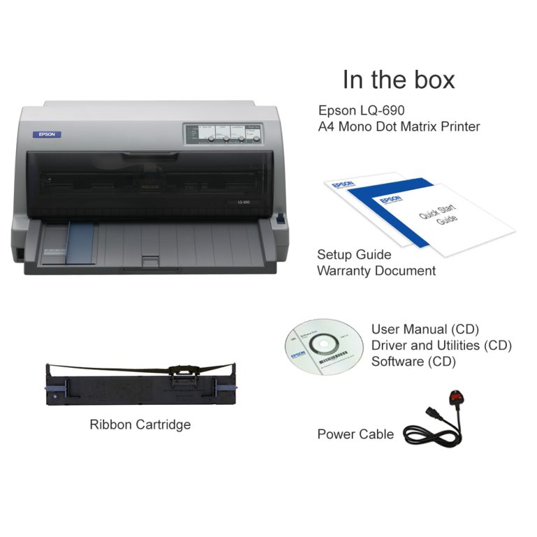 Epson LQ-690 II Dot Matrix Printer - Gadget World